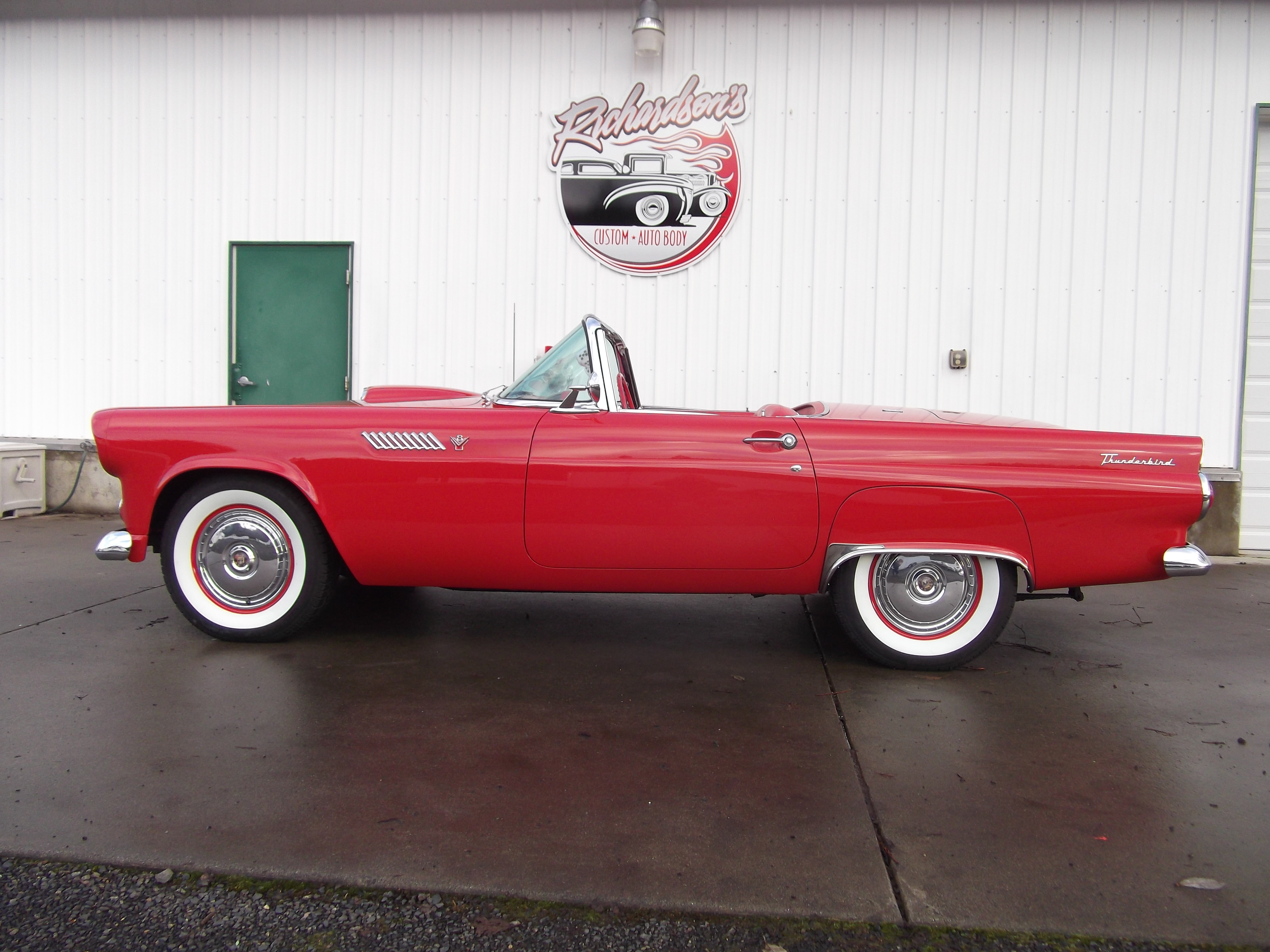 1955 Ford Thunderbird @ Richardson Custom Auto Body