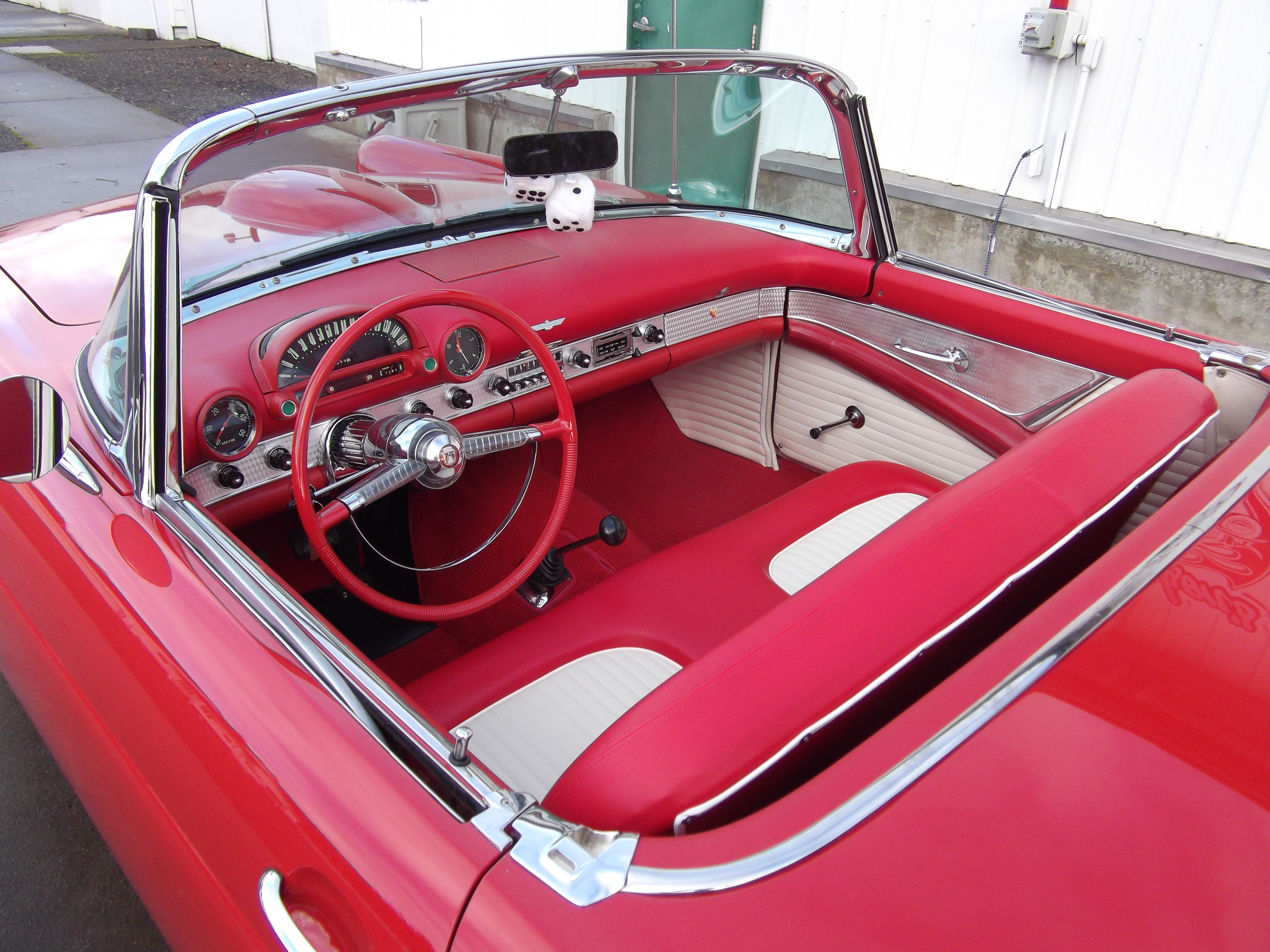1955 Ford Thunderbird @ Richardson Custom Auto Body