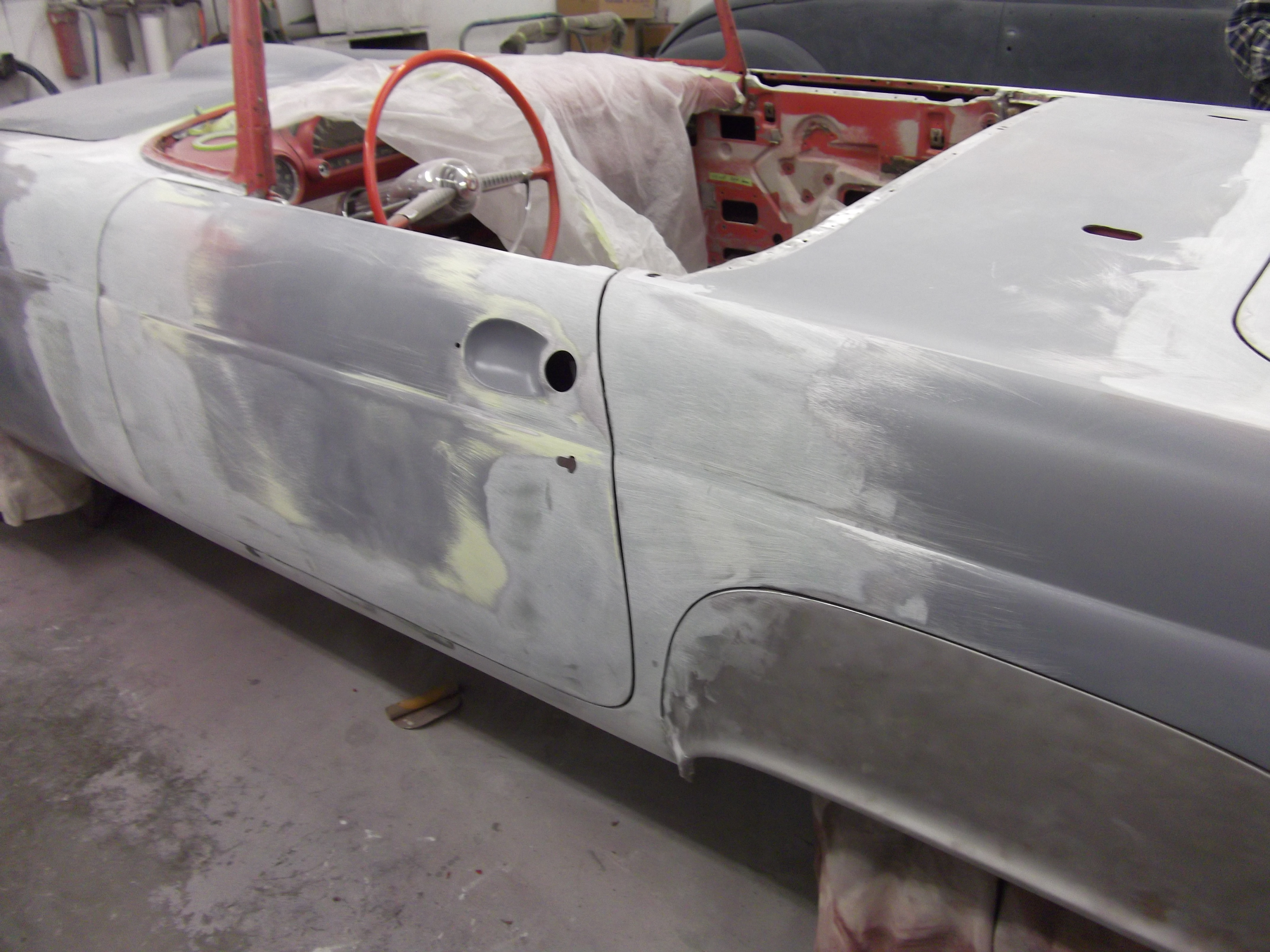 1955 Ford Thunderbird @ Richardson Custom Auto Body